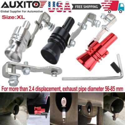 Car Turbo Sound Muffler Exhaust Pipe Oversized Roar Maker Loud Whistle ...