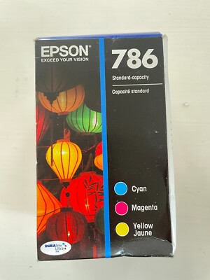 Brand New Original Genuine Epson 786 Color Ink Cartridge Multi-Pack ...
