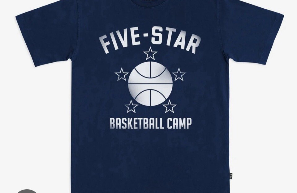 Five Star Basketball Camp Tee Shirt !!! | eBay