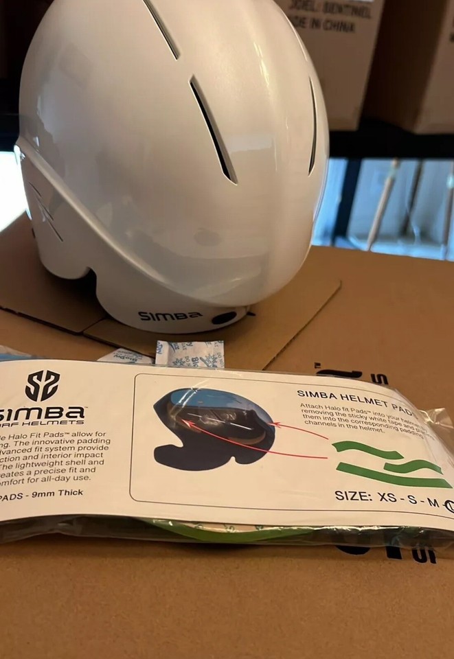 Simba Sentinel Surf Watersports Helmet WHITE Large | eBay