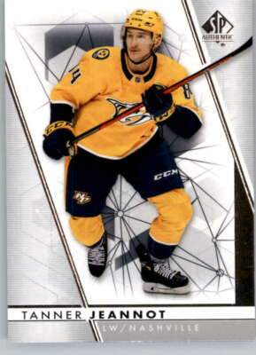 TANNER JEANNOT 2022-23 SP Authentic #84 NHL Predators ID:86029 | eBay