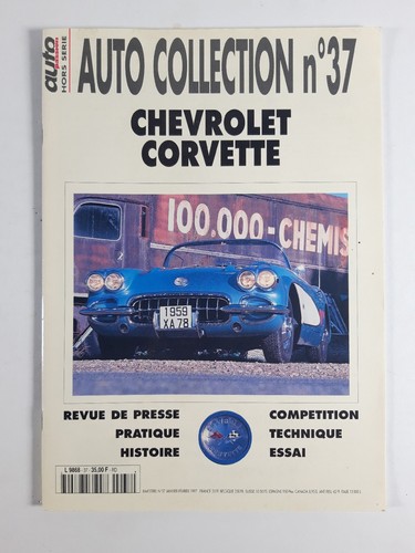 (335B) Revue Auto Collection n°37, Chevrolet Corvette, 1997. | eBay
