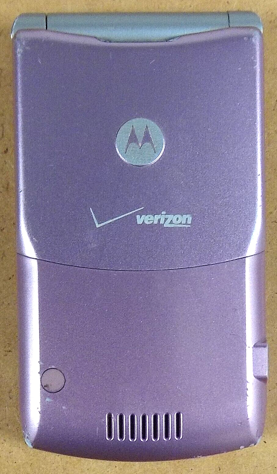 Motorola RAZR V3m - Pink and Silver ( Verizon ) Very Rare Flip Phone | eBay