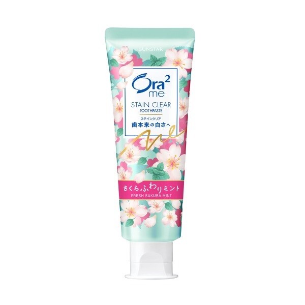 Sunstar Japan Ora2 me Stain Clear Toothpaste Fresh Kiwi Mint/ Sakura ...