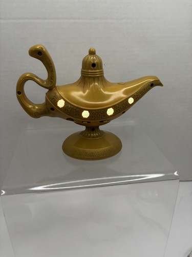 Disney Aladdin Genie Light Up Magic Lamp Tested- No Power Cord(video ...