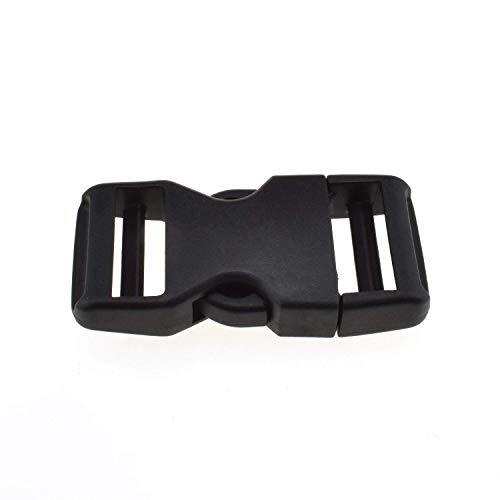 Plastic Buckle Clips for 1 Inch Straps 4 Pack 1" Quick Side Release ...