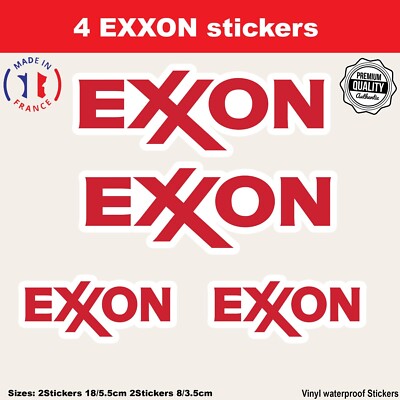 Autocollants Exxon Vinyle Original | eBay