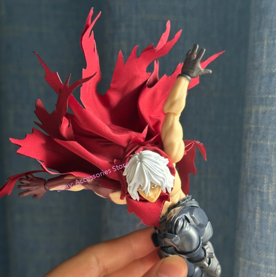 1/12 Custom Wired Red Cloak Cape for 6" Shigaraki Tomura Action Figure ...