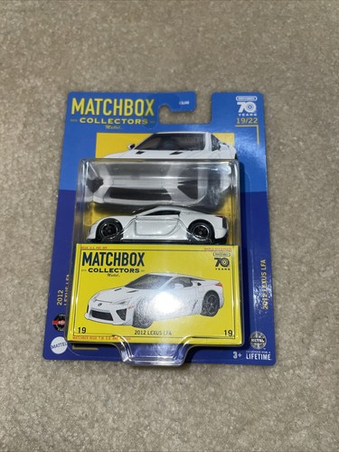 2023 Matchbox Collectors #19 2012 Lexus LFA WHITE PEARL | FSC | eBay