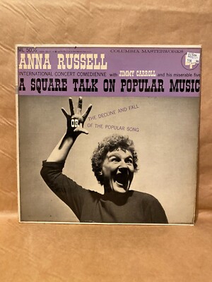 Anna Russell A Square Talk On Popular Music 12" Vinyl LP 33 RPM ML5036 ...