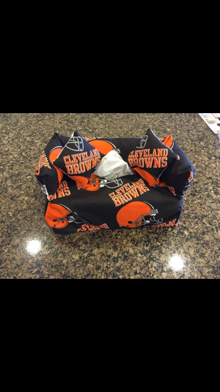 Cleveland Browns Tissue Box Cover | eBay