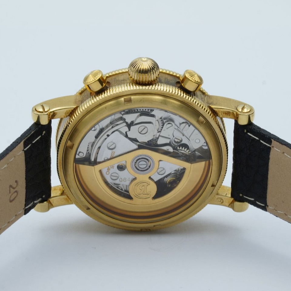 Chronoswiss Lunar Chrono Men's Watch Automatic 18K 750 Gold Vintage ...