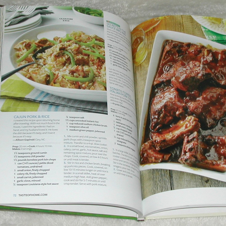 Taste of Home Summer Slow Cooker Cookbook 9781617657740| eBay