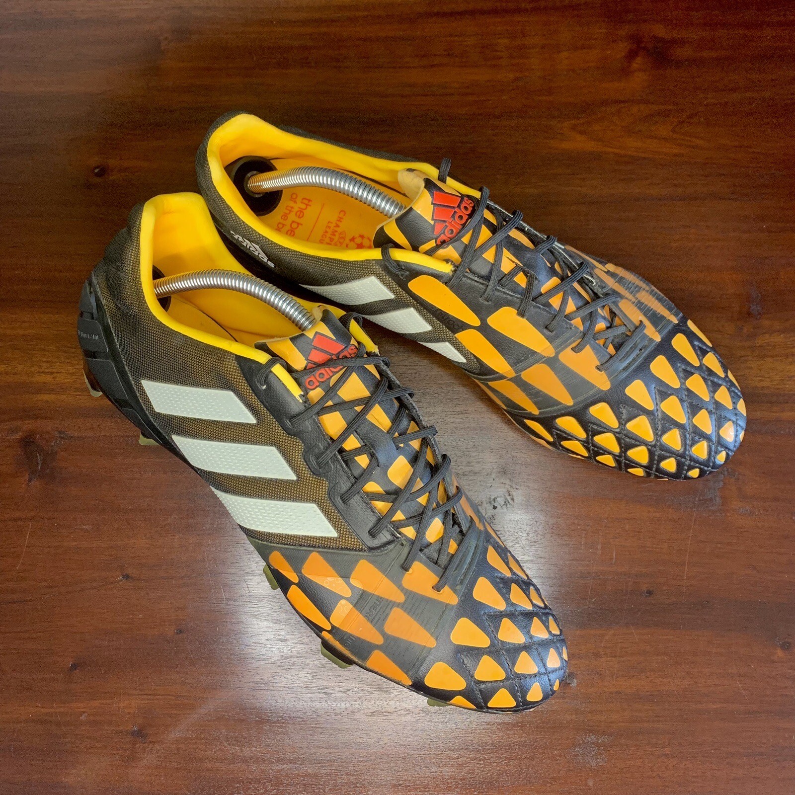 Adidas Nitrocharge 1.0 Battle Pack Yellow Black FG ELITE US 11 UK 10.5 ...