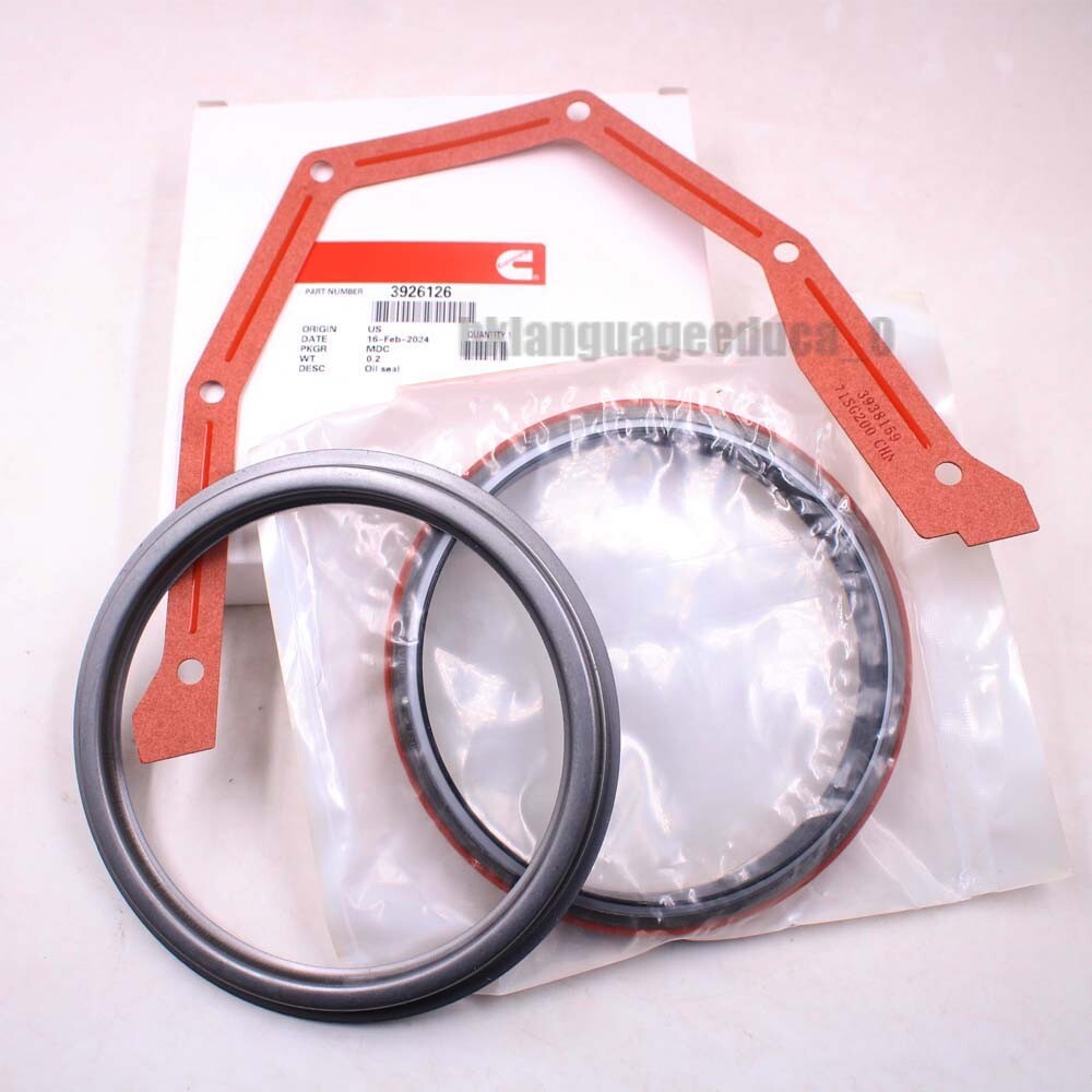 Genuine Cummins 3926126 Rear Main Seal Kit - H2516 for sale online | eBay