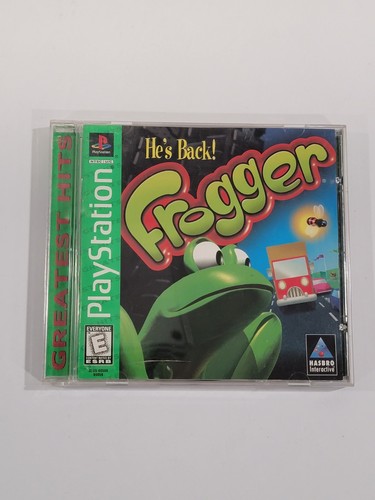 Frogger (Sony PlayStation 1, 1997) PS1 Greatest Hits CIB | eBay