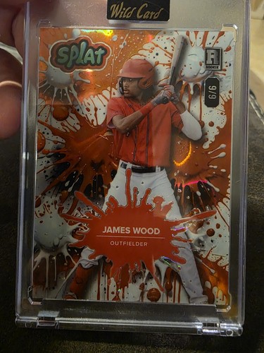 2024 Wild Card Splat Baseball James Wood Washington Nationals 6/6 RC | eBay