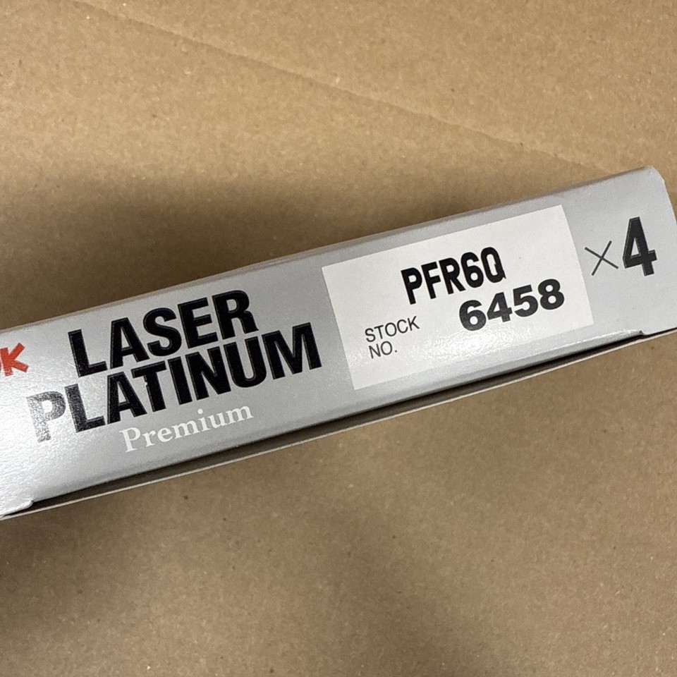 Brand New Real Genuine Spark Plugs NGK Laser Platinum 6458 PFR6Q 4 Pack ...