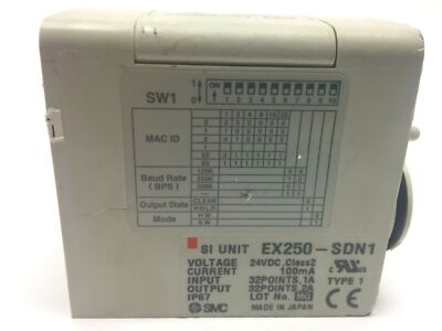 1PCS NEW SMC EX250-SDN1 DeviceNet Module Interface | eBay