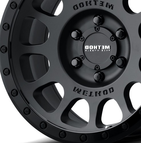 17 METHOD WHEELS RIMS NV MR305 DOUBLE BLACK 5X127 WRANGLER ...