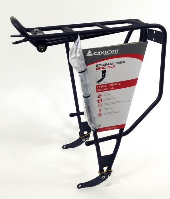 Axiom Streamliner Disc DLX Rear Rack - Black (171271) for sale online ...