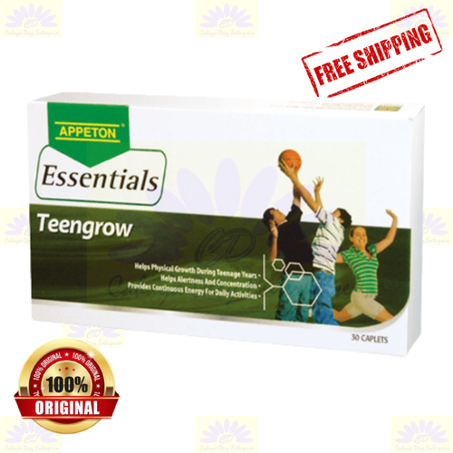 1 X Appeton Essential Teengrow Increase Height & Growth Teenagers ...