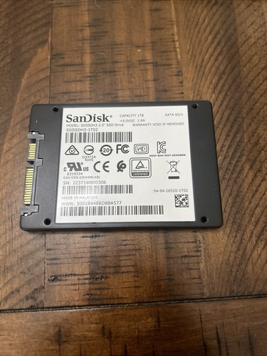SanDisk Ultra III 1TB 2.5" SATA Internal Solid State Drive (SDSSDH3 ...
