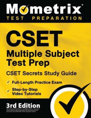 CSET Multiple Subject Test Prep - CSET Secrets Study Guide, Full-Length ...