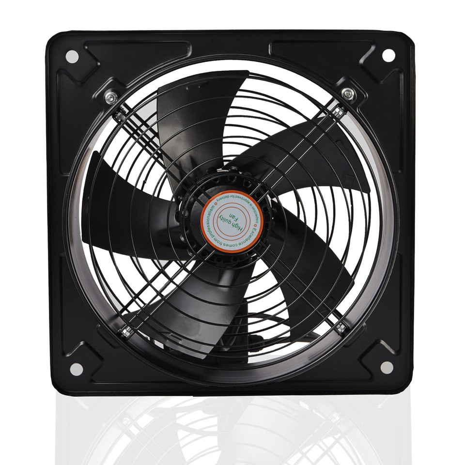 Metal Industrial Ventilation Extractor Axial Exhaust Commercial Air ...