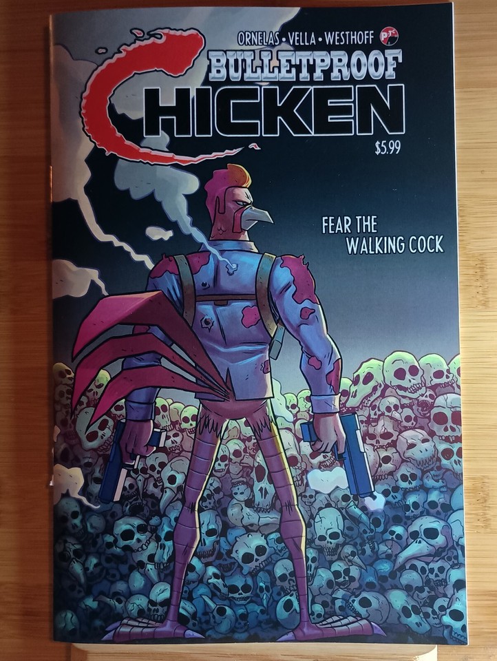 2013-14 King Bone Press Comics Bulletproof Chicken SIGNED no COA Set ...