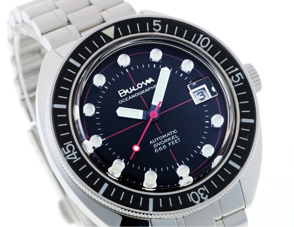 BULOVA Oceanographer Devil Diver 96B344 watch men TO134482 | eBay