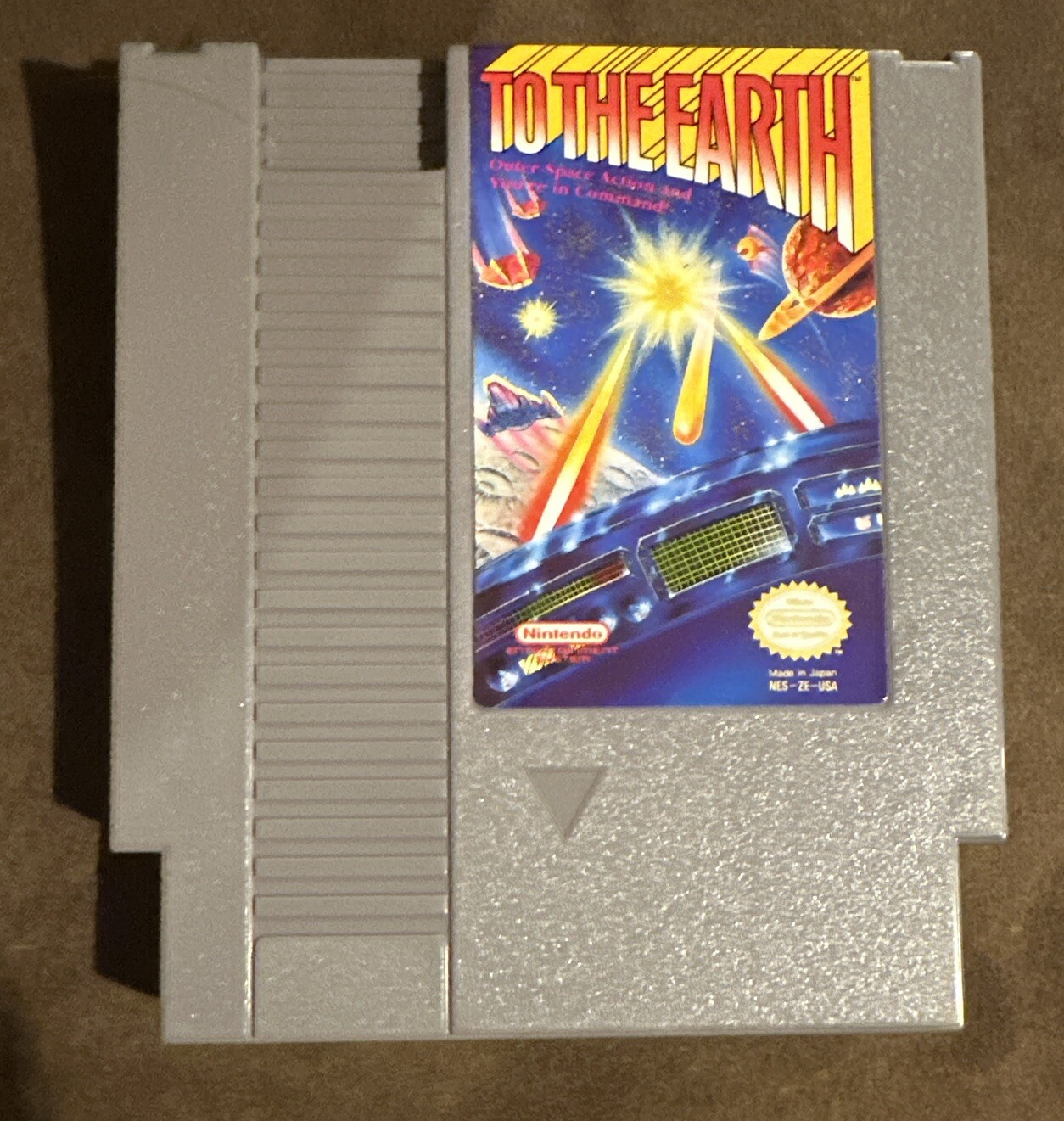 To The Earth - NES Nintendo Light Gun Game 45496630492 | eBay
