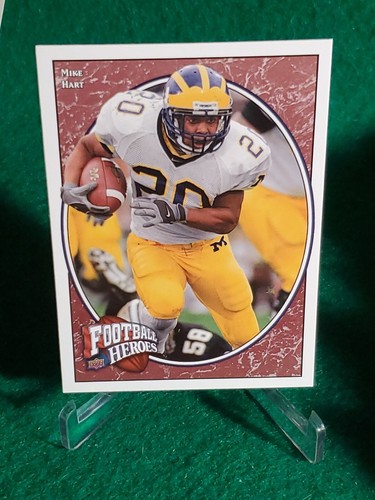 2008 Upper Deck Heroes Football Card #181 Mike Hart Rookie | eBay