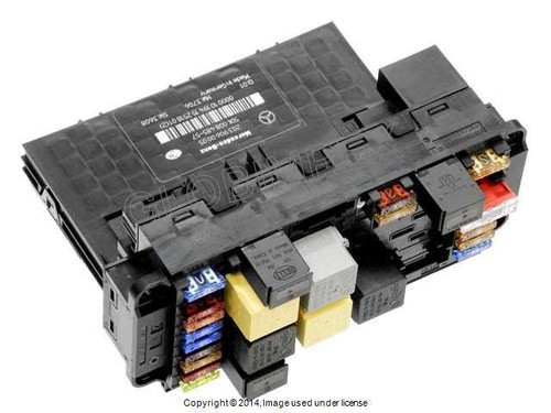 Mercedes w203 Relay Module SAM Module Front Fuse Panel HELLA OEM ...