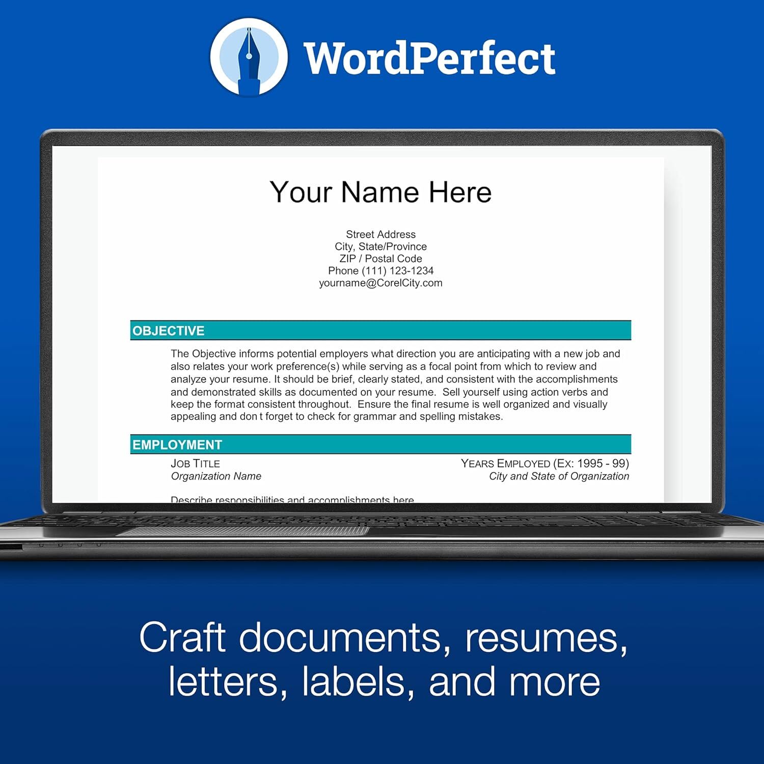 🧡 WordPerfect Office 2021 (Windows) – Word/Excel/PPT Alternative ...
