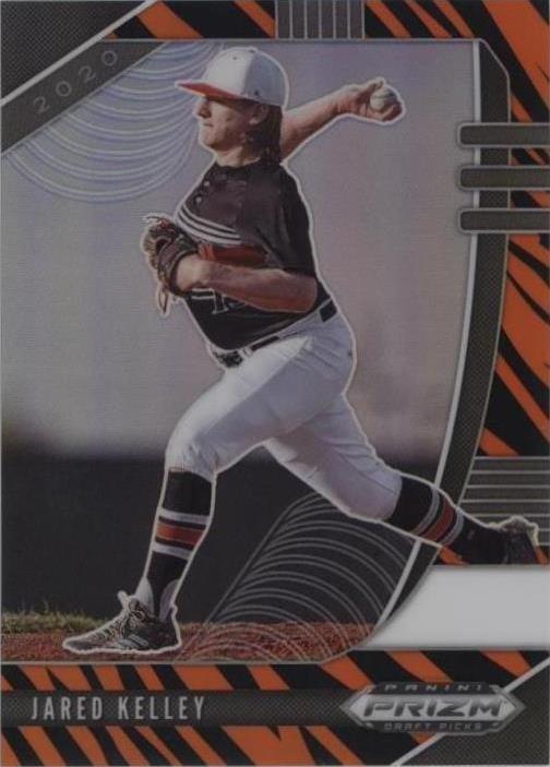 2020 Panini Prizm Draft Picks - Jared Kelley #PDP47 Tiger Stripe Prizm ...