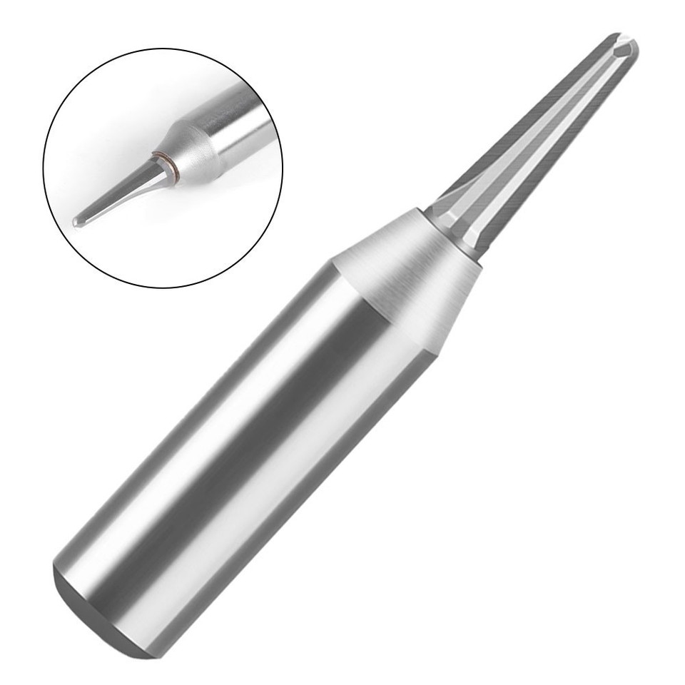 12mm TCT Round Bottom V Groove Router Bit for Woodworking with Stable ...