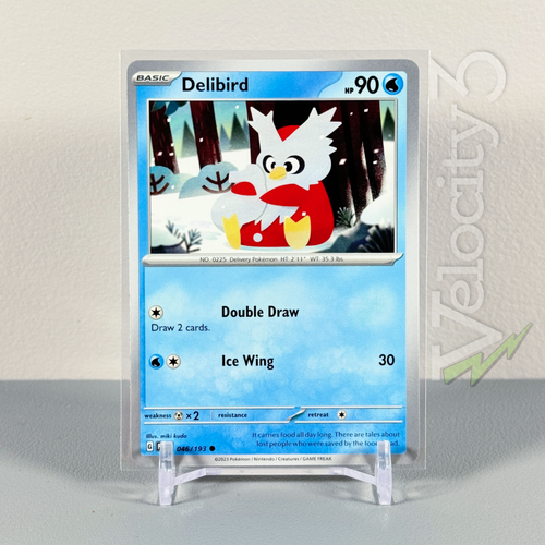 Pokemon TCG Card: DELIBIRD 46/193 | Common | Paldea Evolved | NM/Mint ...