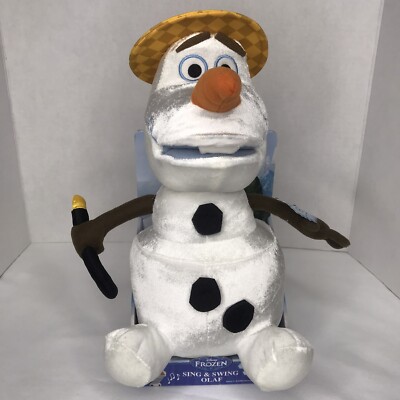 Disney Olaf Frozen Sing and Swing Olaf "In Summer" Talks Signs Dances ...