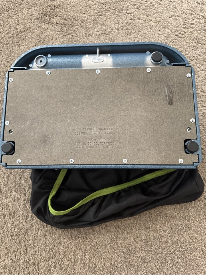 Perkins APH light-Touch Perkins Brailler Blue(TEST WORKS GREAT) | eBay