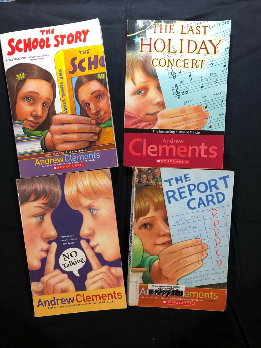 Poster By Andrew Clements No Talking