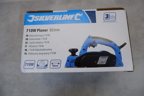 Silverline New 710w planer 82mm BNIB electric wood | eBay UK