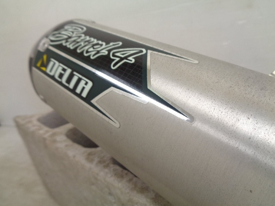 D Tracker X Klx250 Fi 08-17 Delta Barrel 4 Slip-On Silenziatore di ...