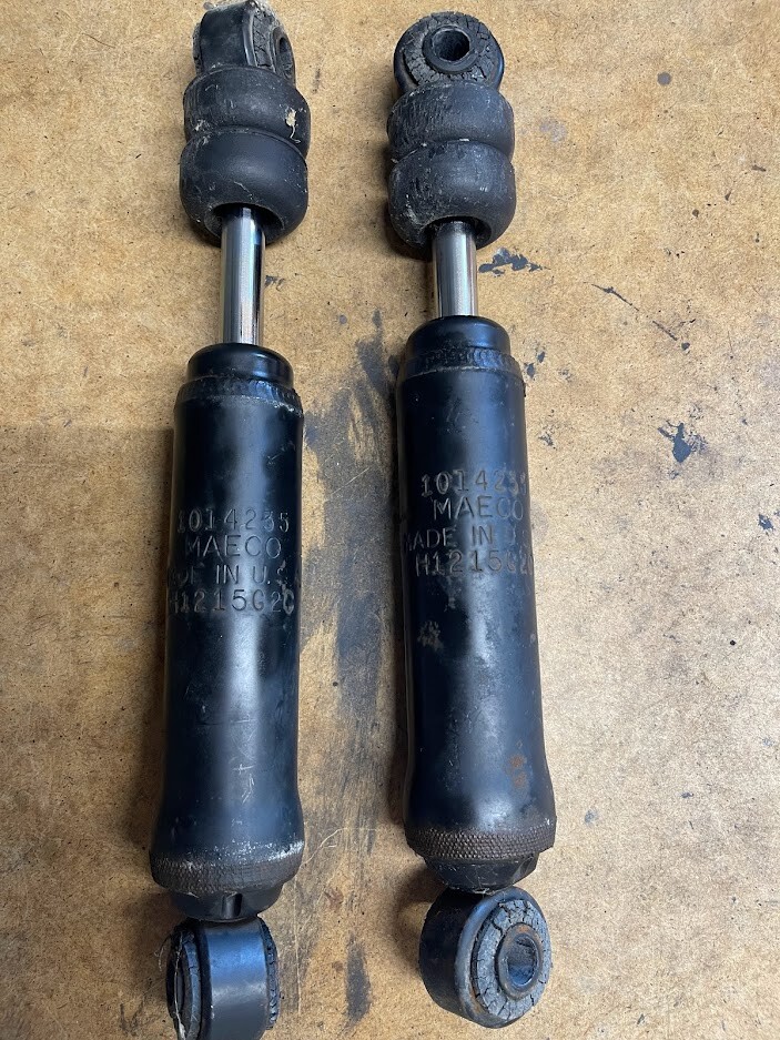 1014235 CLUB CAR DS OE CARRYALL SHOCK ABSORBER FRONT COMMON PAIR SET ...