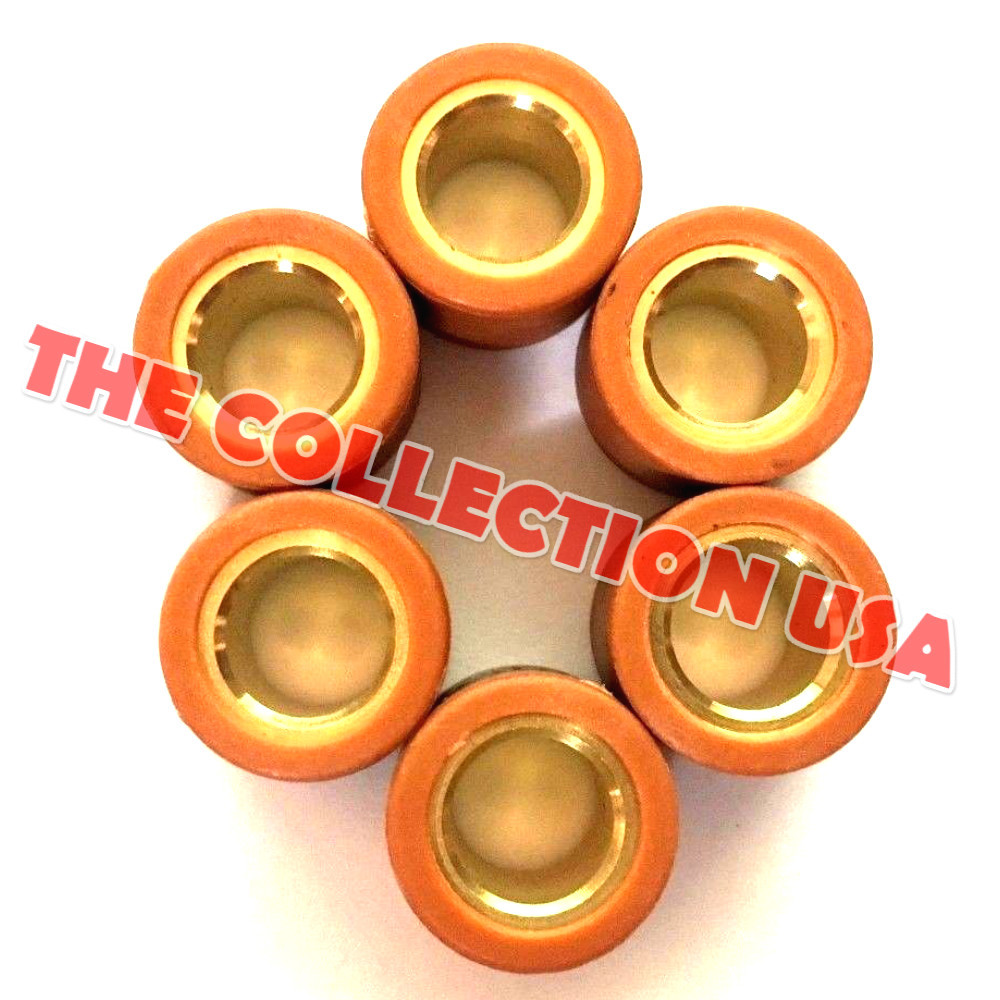 Performance Variator Weights Round 16x13mm 4-gram Set For Gy6 50cc ...