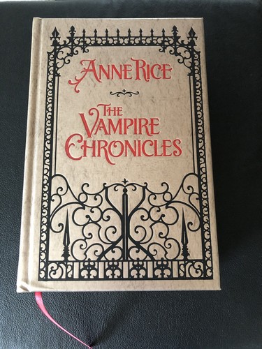 THE VAMPIRE CHRONICLES, by Anne Rice Leather 1988 First Edition Book ...