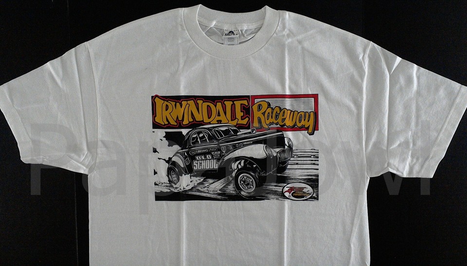 (3) 2X-Large T-Shirt California Drag Strip's Fremont Irwindale Orange ...