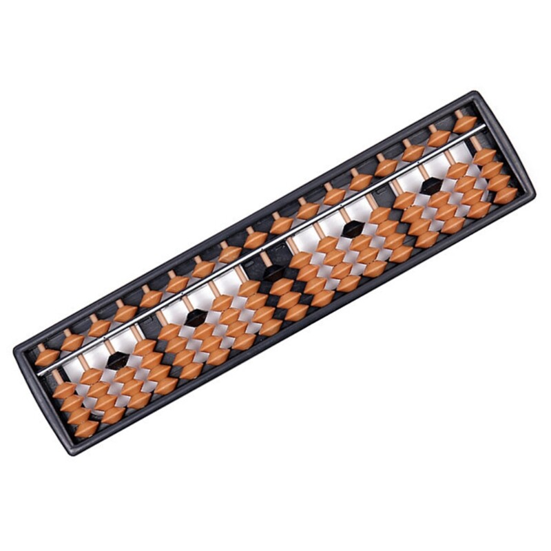 Portable Waterproof 17 Digits Abacus Calculator for for Student Teacher ...