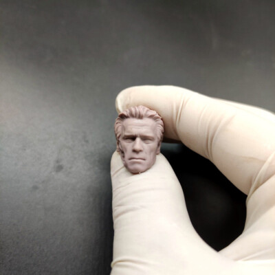 1/12 Scale Terminator The Elderly Schwarzenegger Head Sculpt Unpainted ...