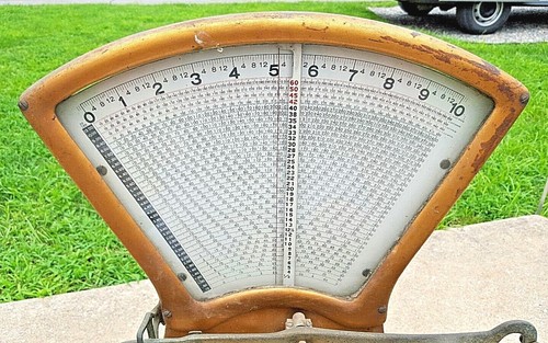 Antique Stimpson Computing Mercantile Store Scale No. 4946105 Art Deco ...